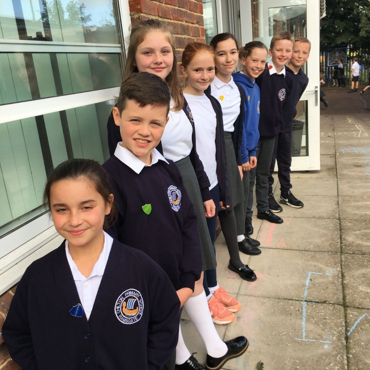 Chilton Primary School - New House Captains with an important new Project!