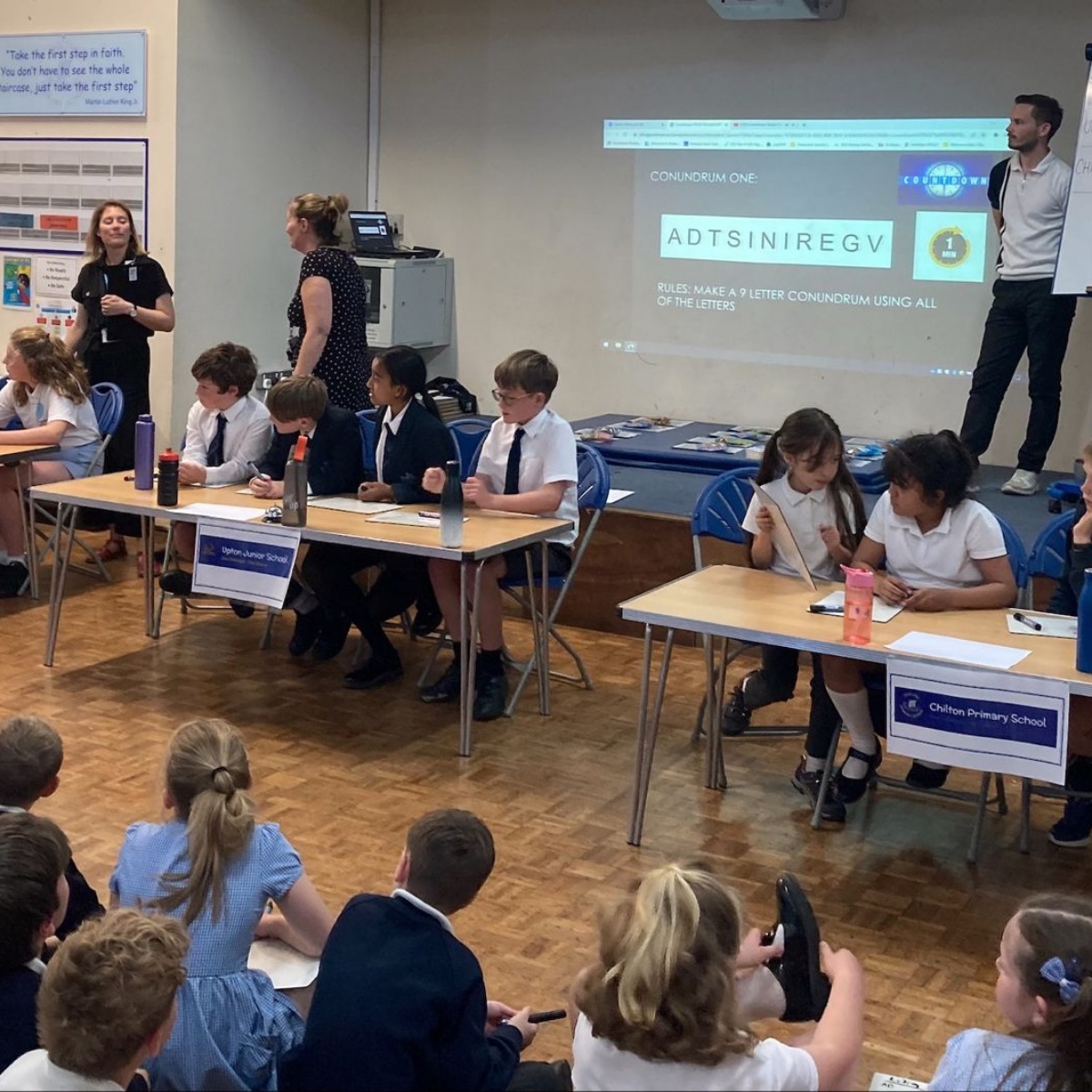 Chilton Primary School - Pupils Excel at the Big Countdown Showdown